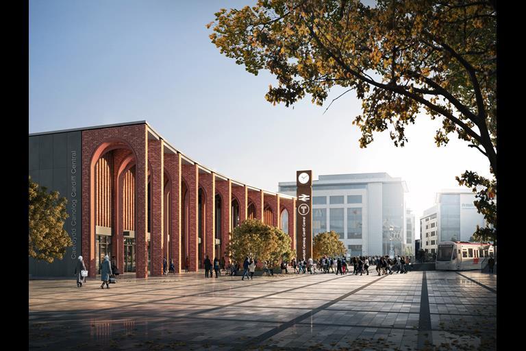 WW&P unveils designs for £140m Cardiff Central station expansion | News ...